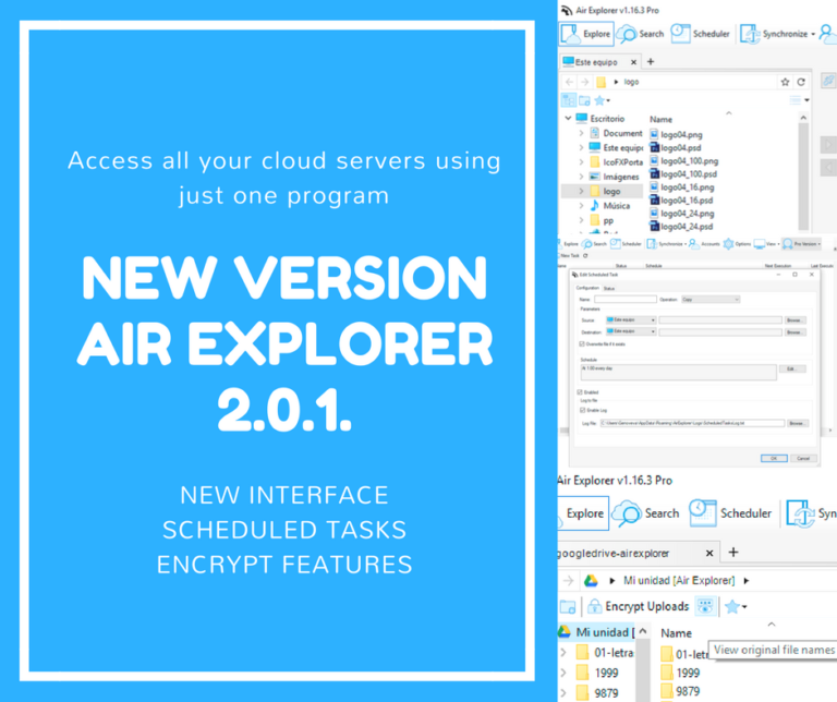 Air Explorer 2.0.1., new version