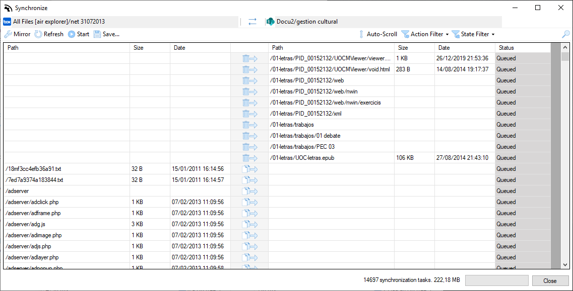 Sharepoint file manager and synchronization tool