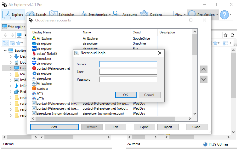 Manage your files in Nextcloud