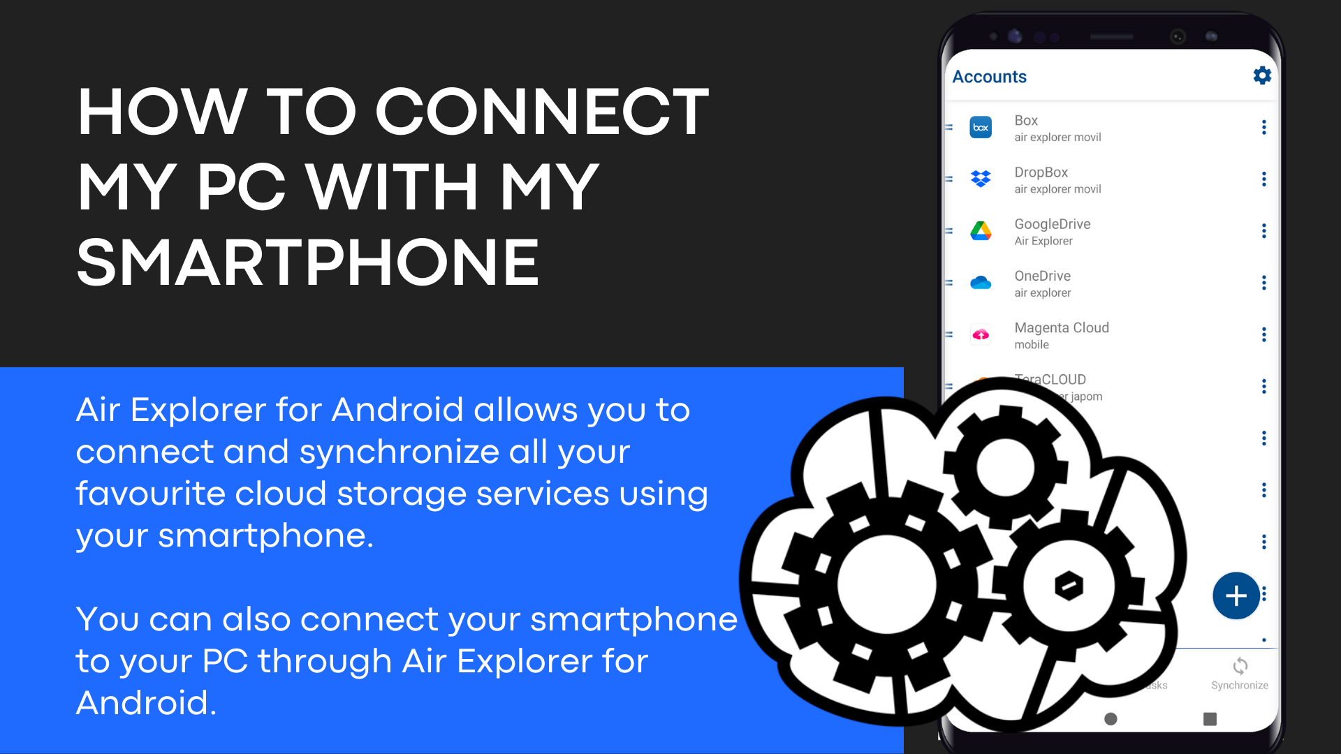 How to connect my PC with my smartphone