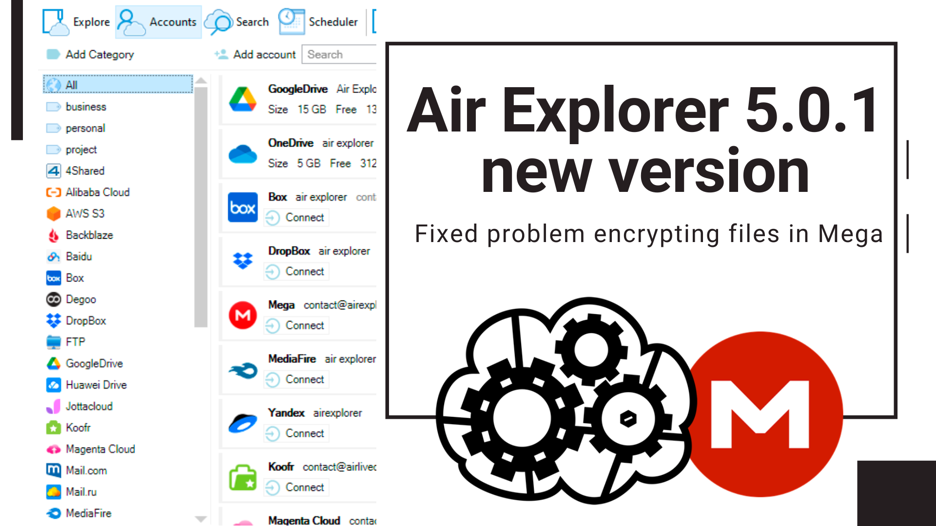 Air Explorer 5.0.1, new version
