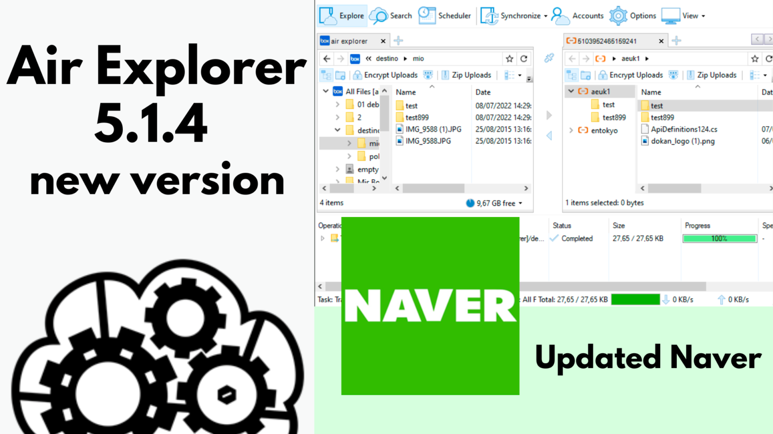 Air Explorer 5.1.4, new version