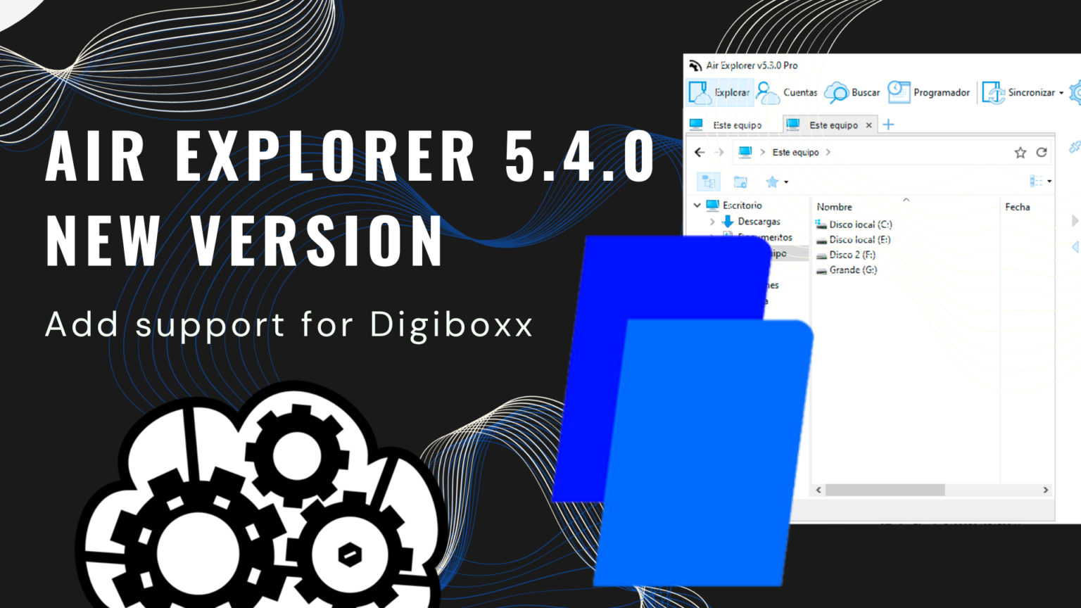 Air Explorer 5.4.0, new version