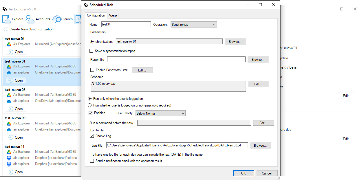 How To Use The Synchronization Tool