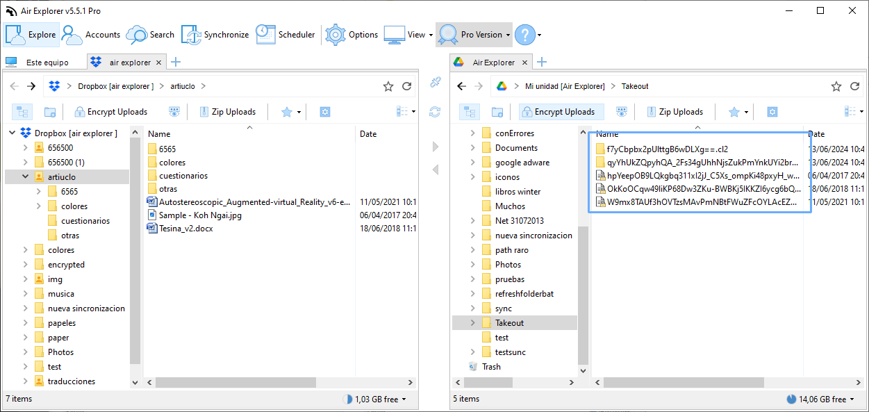 Encrypt Google Drive files