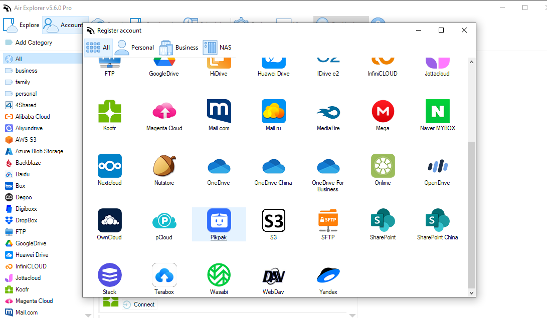 Migrate files from other clouds to PikPak