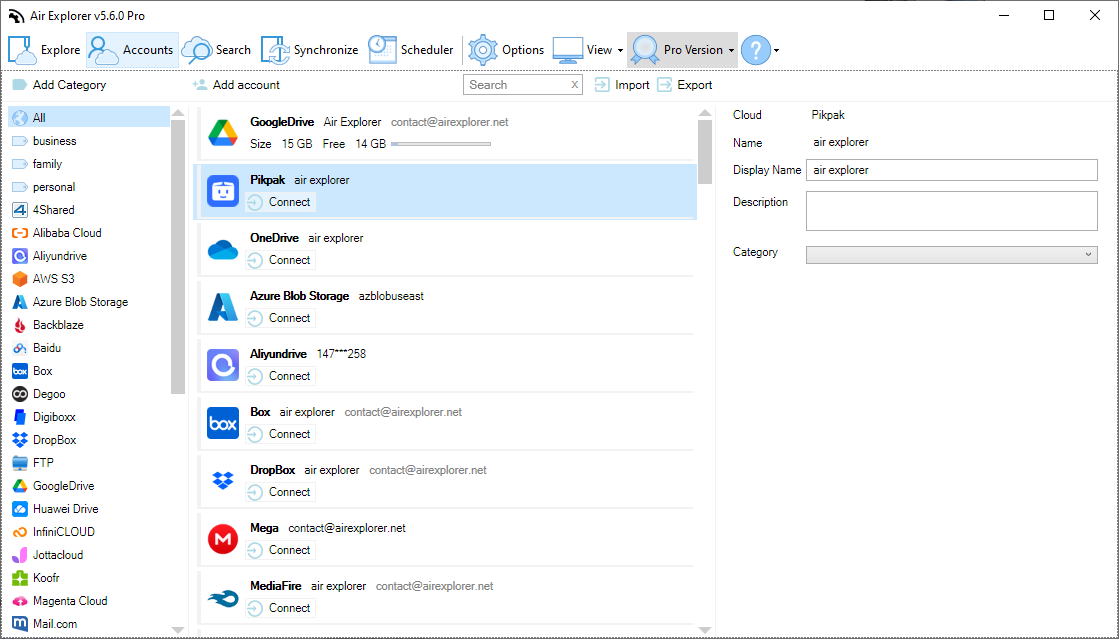Migrate files from other clouds to PikPak