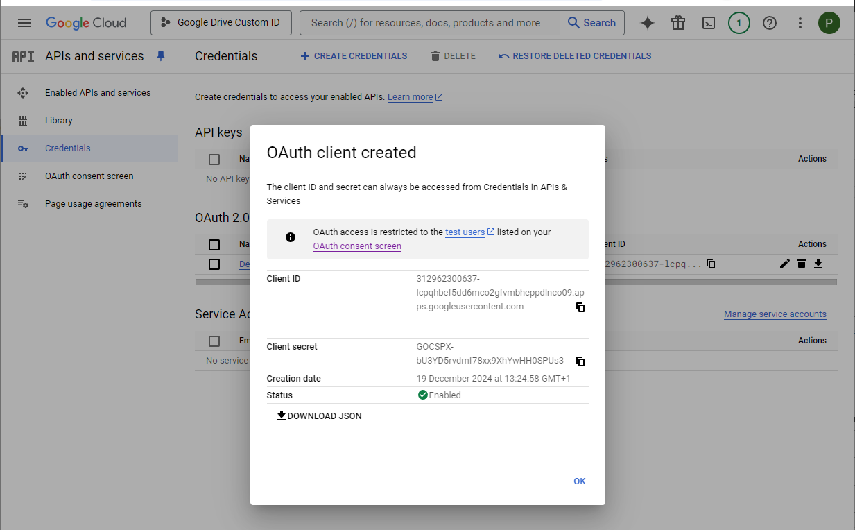 Setup a custom OAuth Client ID for Google Drive - Air Explorer