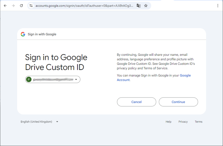 Setup a custom OAuth Client ID for Google Drive - Air Explorer