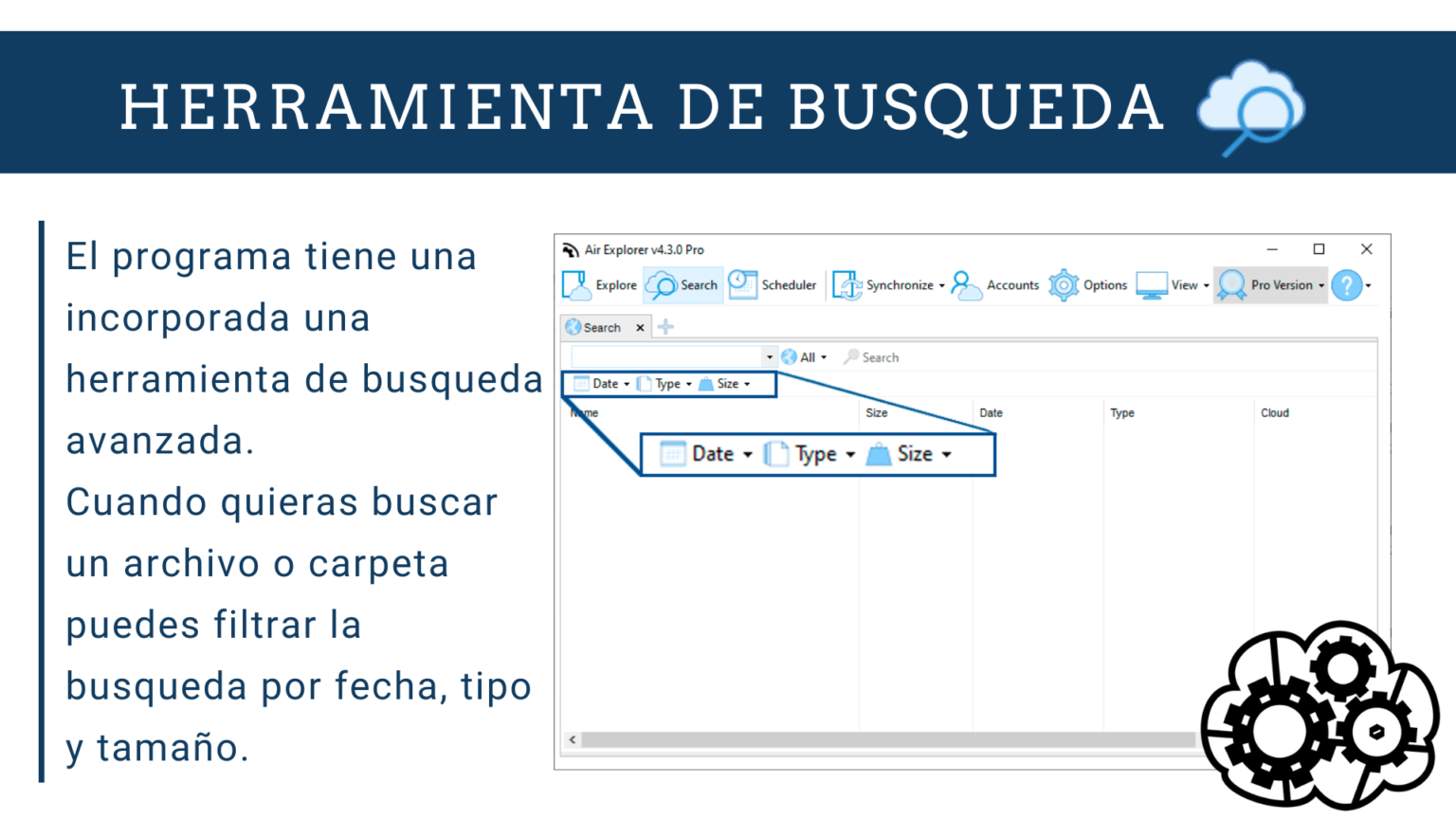 Herramienta de busqueda avanzada