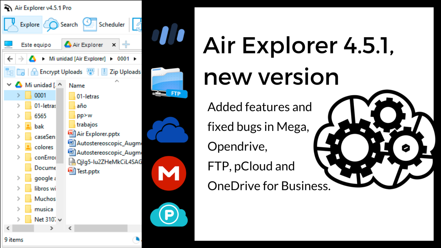 Air Explorer 4.5.1, nueva versión
