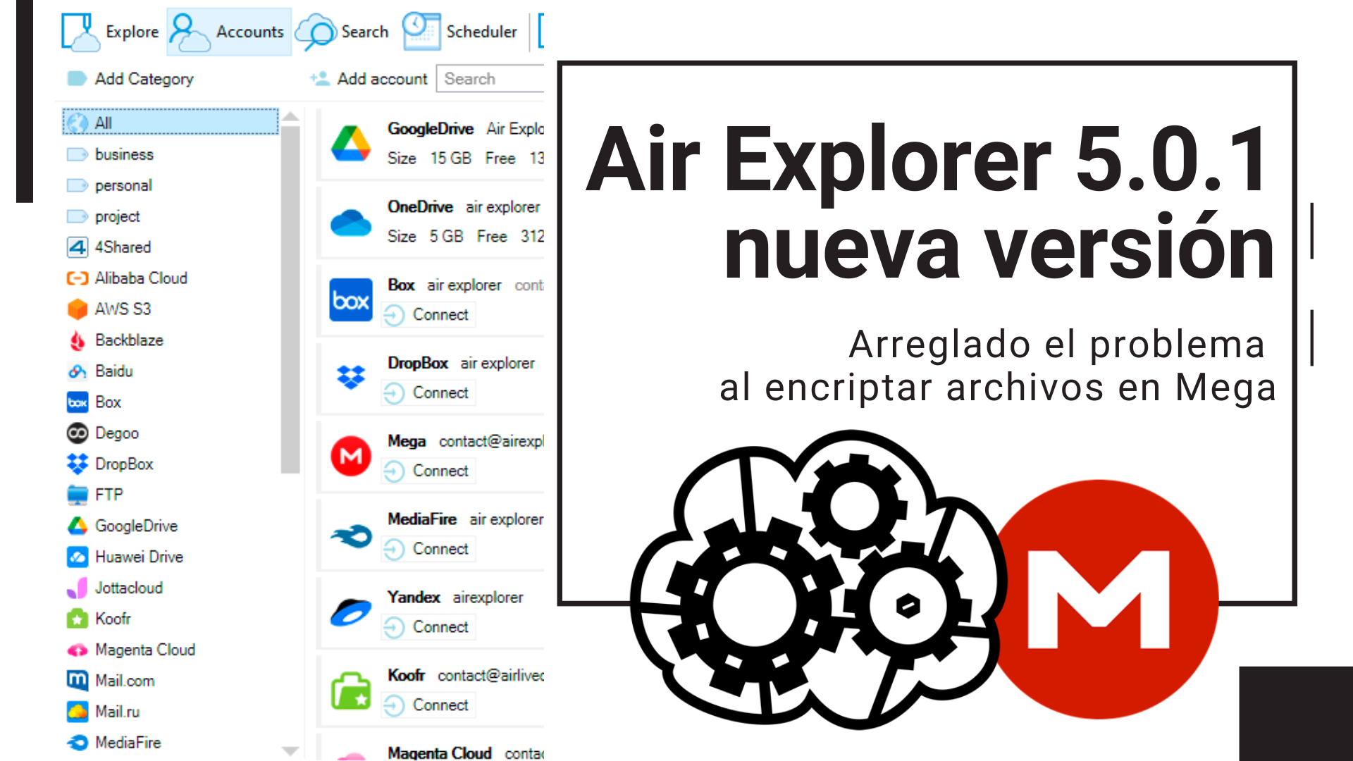 Air Explorer 5.0.1, nueva versión