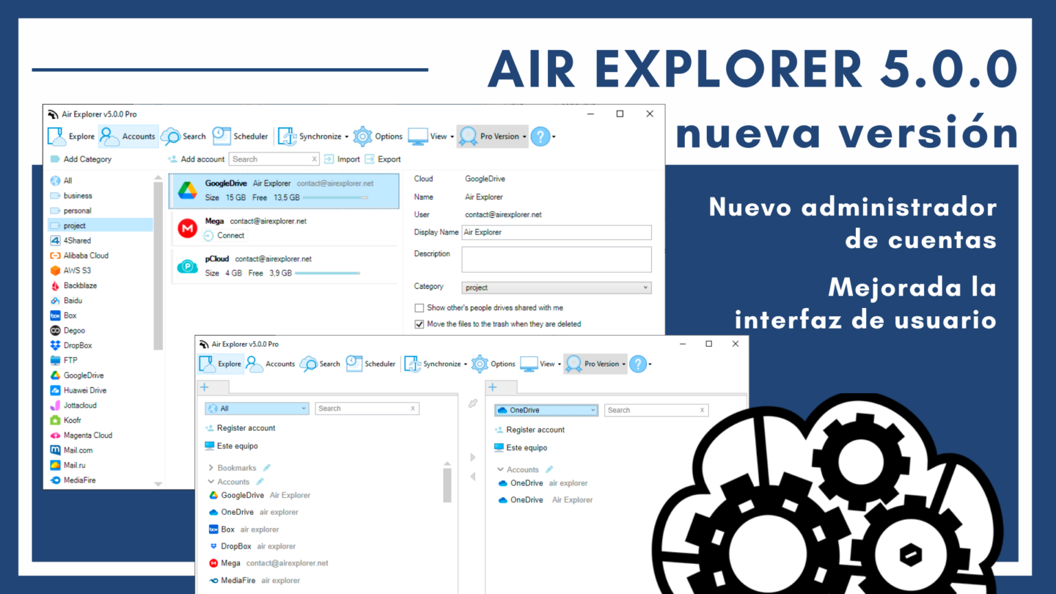 Air Explorer 5.0.0, nueva versión
