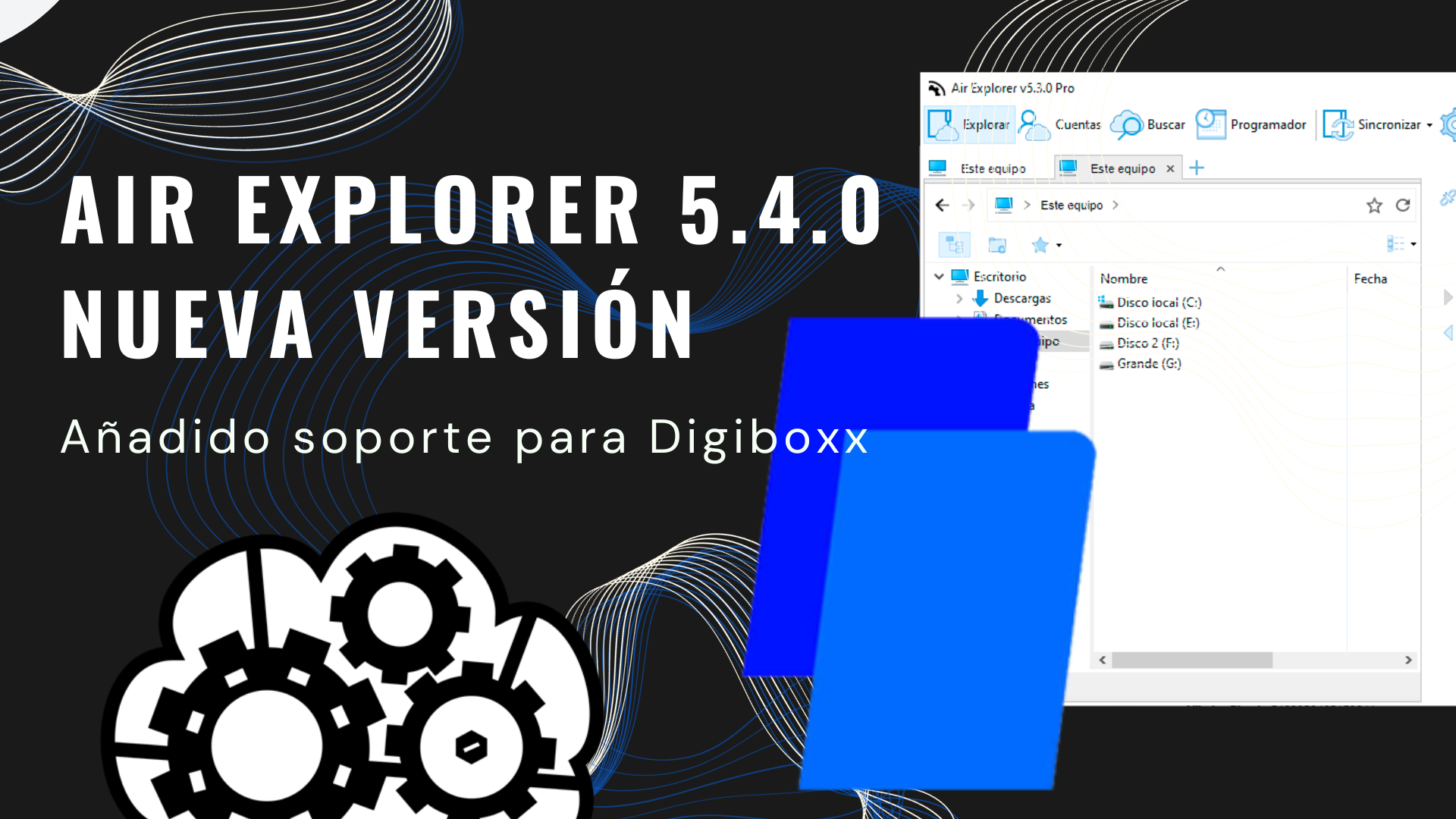 Air Explorer 5.4.0, nueva versión